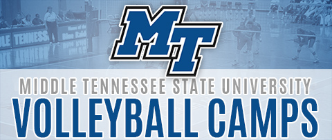 Middle Tennessee State University Volleyball Camps